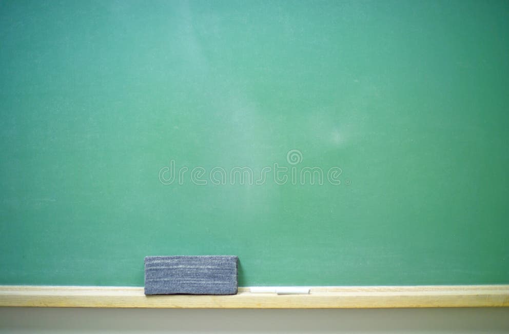 Blank Chalkboard-horizontal Stock Vector - Illustration of teach, blank ...