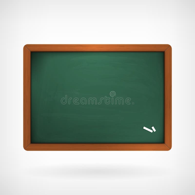 Blank Chalkboard Background With Border