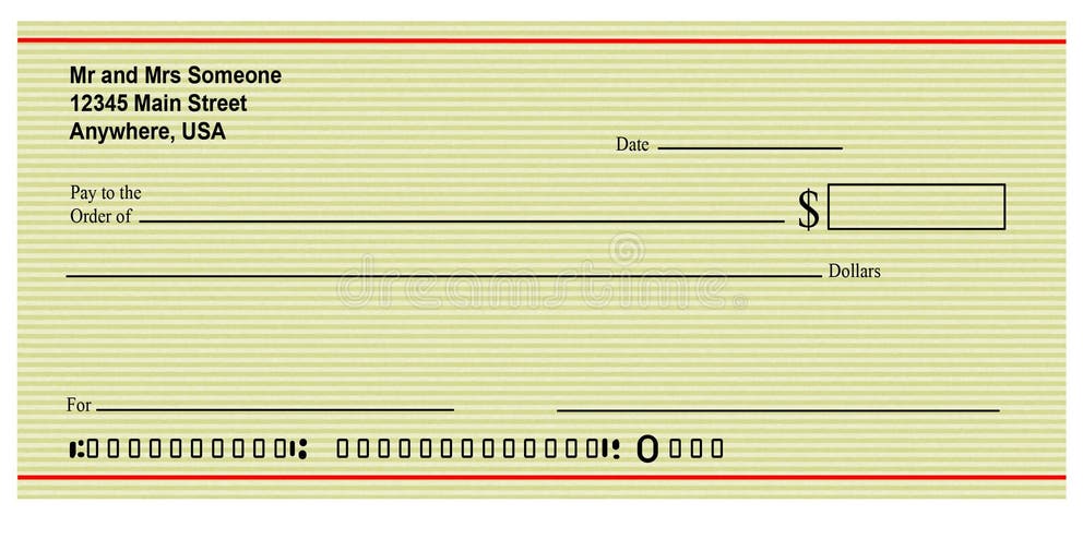 Blank Check Book Stock Illustrations – 3,658 Blank Check Book Stock ...