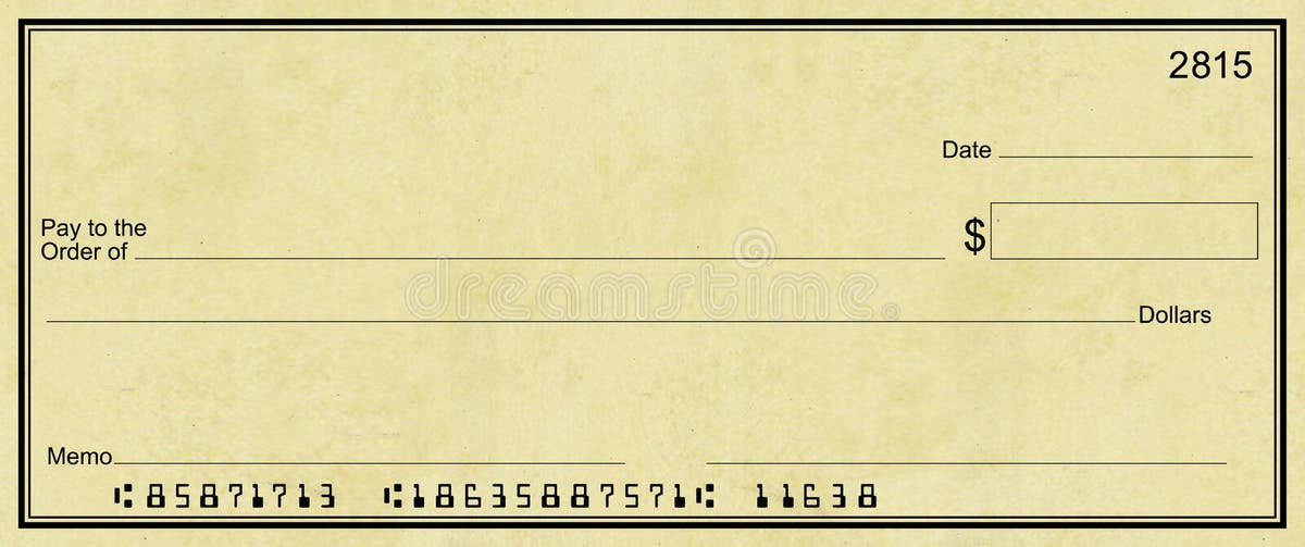 Blank Check Stock Illustrations – 38,632 Blank Check Stock ...