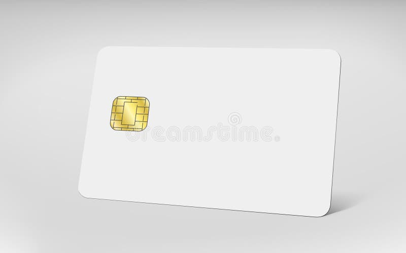 Blank chip card stock vector. Illustration of editable - 294090417