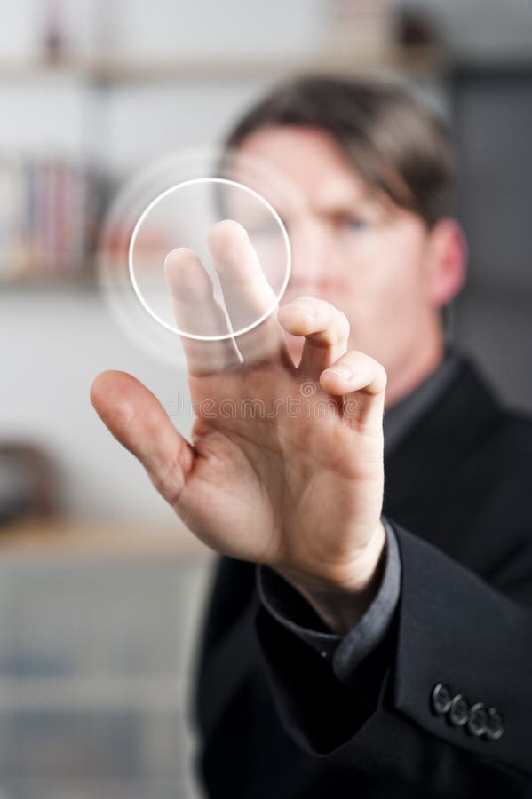 Blank circle button stock photo. Image of choice, computer - 23267680