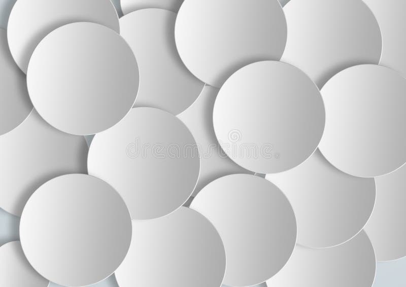 Blank Circles Banner for Graphical Use. Stock Illustration ...