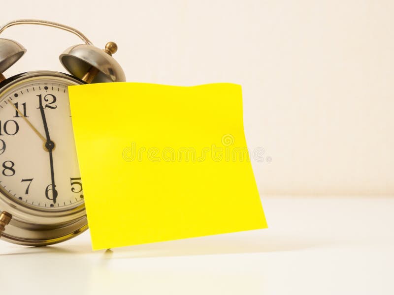 A Blank Clock Sticker Symbolizes Waiting Time and a New Start, Creating ...