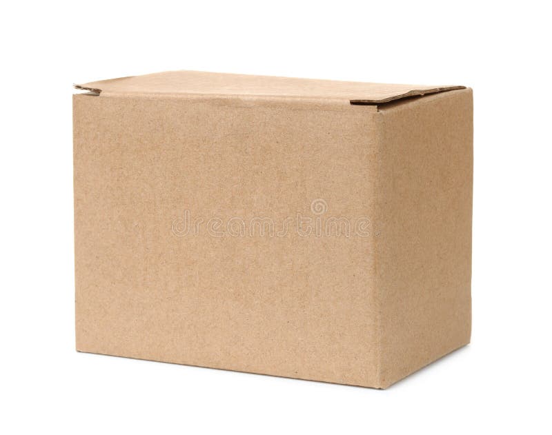 Blank Brown Box