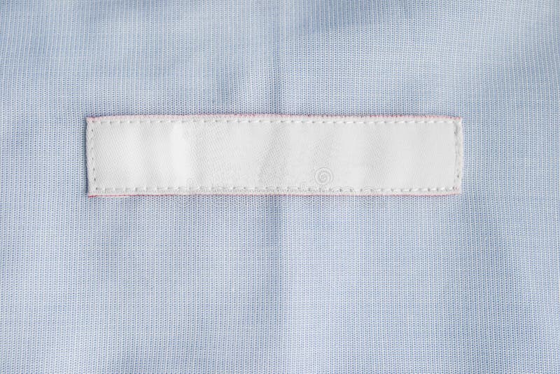 Blank Clothes Labels Isolated Stock Photo - Image of info, blank: 139443004