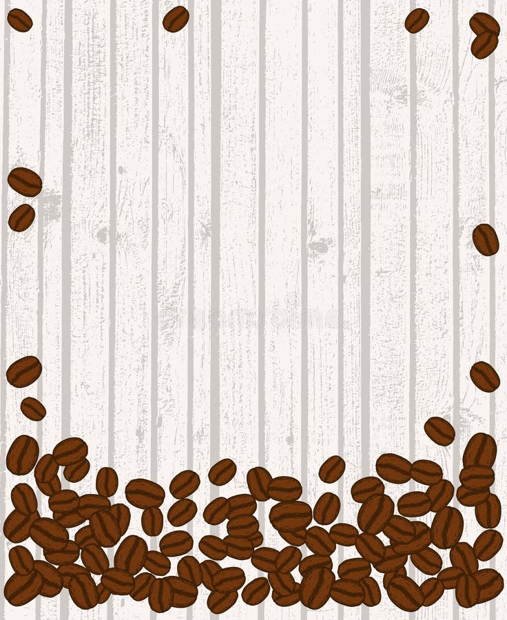 Blank Coffee Beans Square Frame Stock Vector - Illustration of caffeine ...