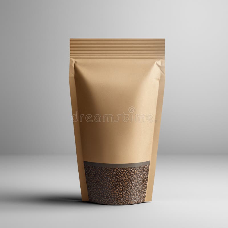 Blank Coffee Package Design, Coffee Beans Packaging, Mock Up Style ...