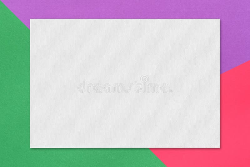 Blank Color Art Paper with Layer Background Stock Image - Image of ...