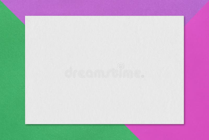 Blank Color Art Paper with Layer Background Stock Photo - Image of ...