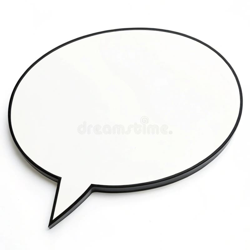 Blank Comic Book Text Bubble Illustration Stock Illustration ...