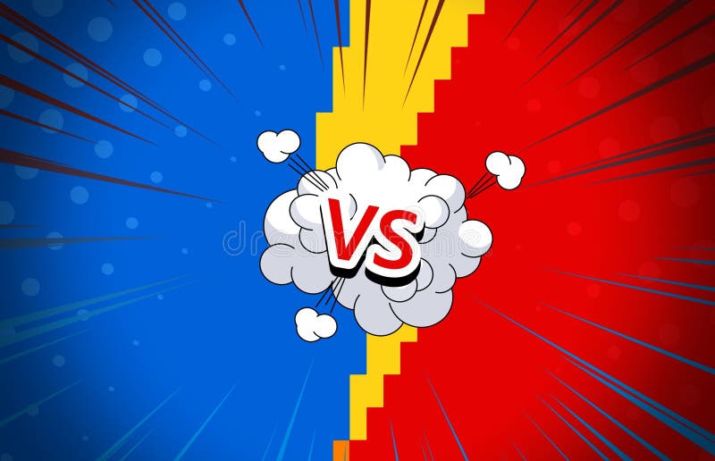 Versus Blank Template Stock Illustrations – 488 Versus Blank Template ...