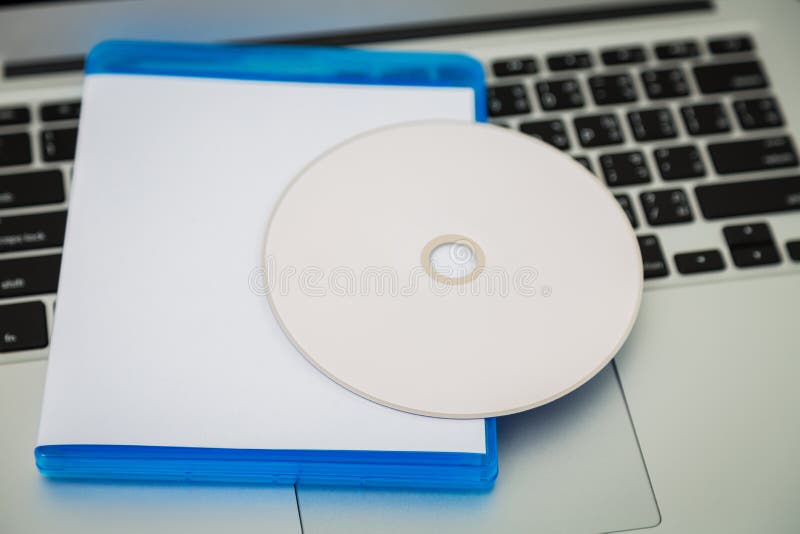 Blank Compact Disc with Cover Stock Photo - Image of business, disk ...