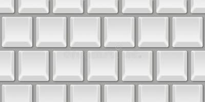 Blank Computer Keyboard stock illustration. Illustration of computer ...