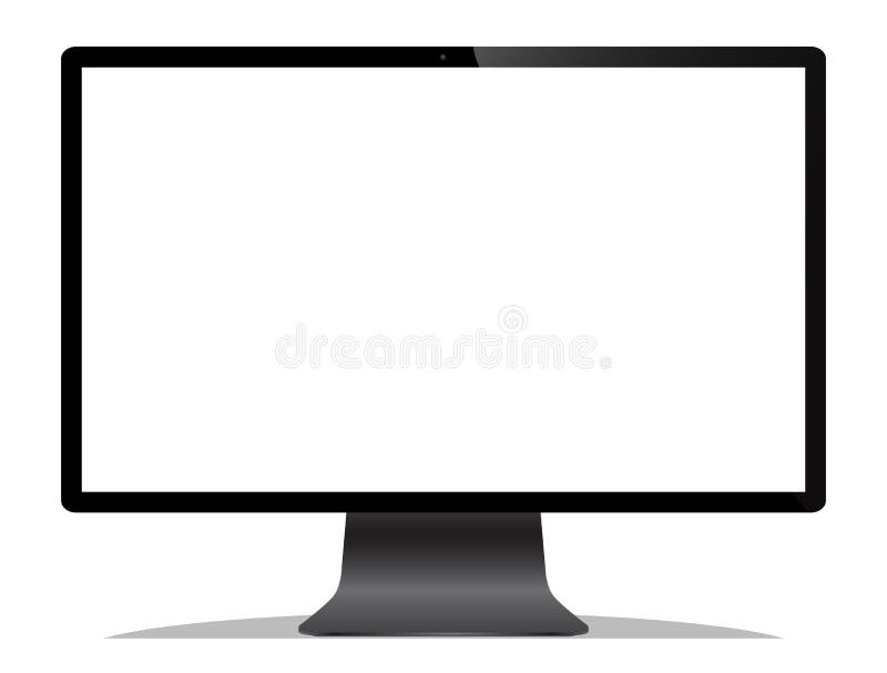 Black Computer Monitor Background Stock Illustrations – 53,811 Black ...