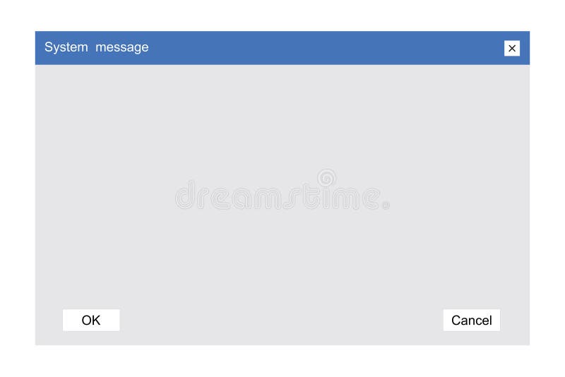 Blank Computer Window in Flat Style. Computer Screen. Screen Device ...