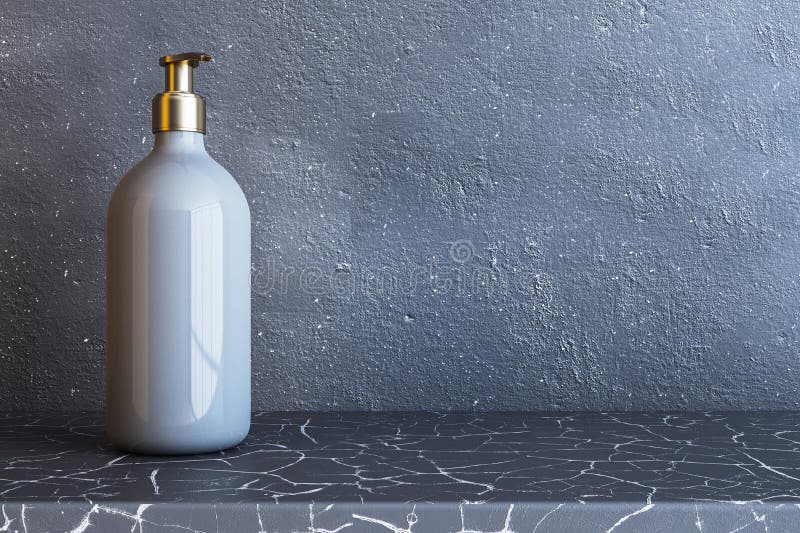 Blank Cosmetics Products Containers. Beauty Product Display Stock ...