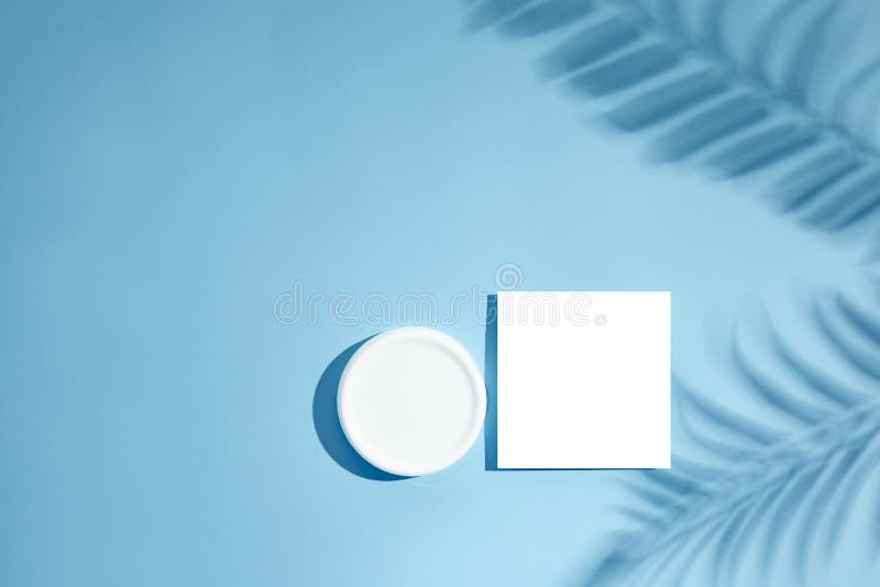 Empty Flyer on Background. Mockup for Design Stock Image - Image of ...