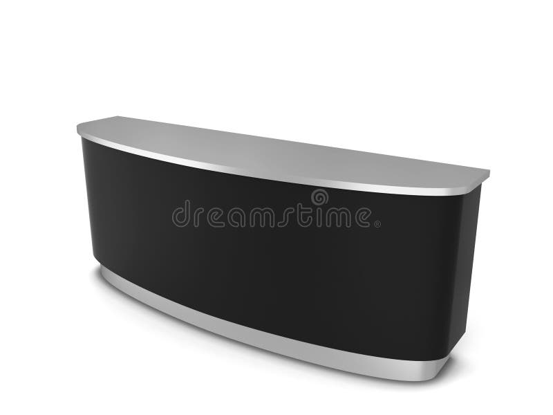 Blank counter stock illustration. Illustration of modern - 92973637