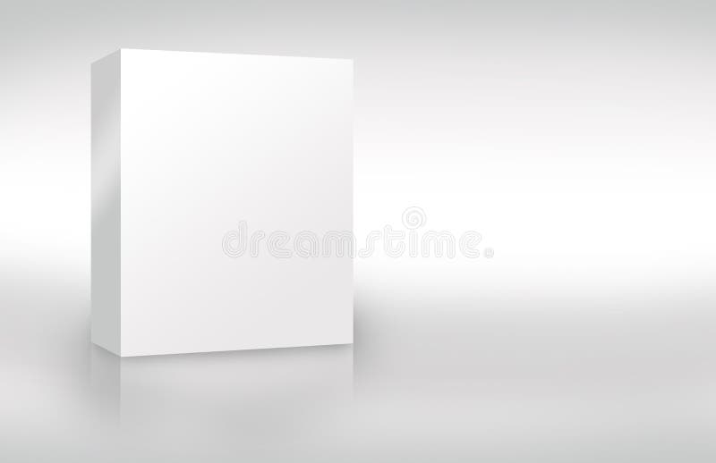 Blank Cover Box 2 stock illustration. Illustration of empty - 20302610