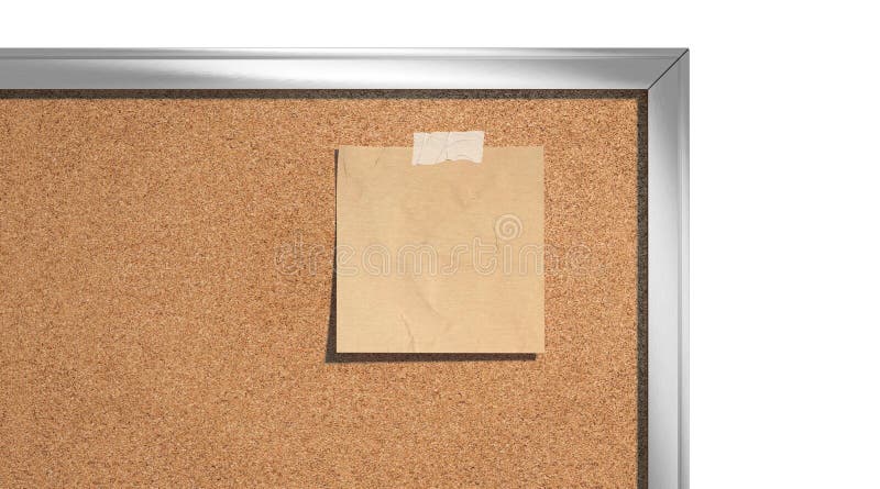 Taped Paper Note Mockup Depth Stock Illustrations – 23 Taped Paper Note ...