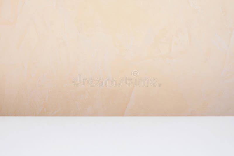 Blank Creamy Soft Beige Product Display Backdrop Template Stock Photos ...