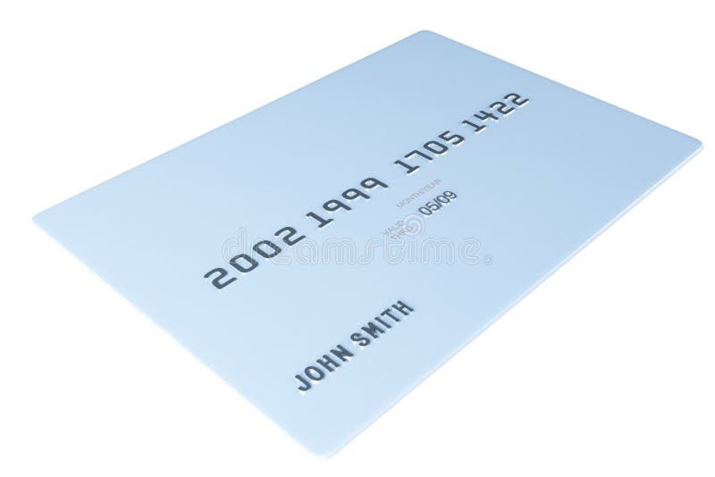 Blank Credit Card stock image. Image of banking, credit - 1864991