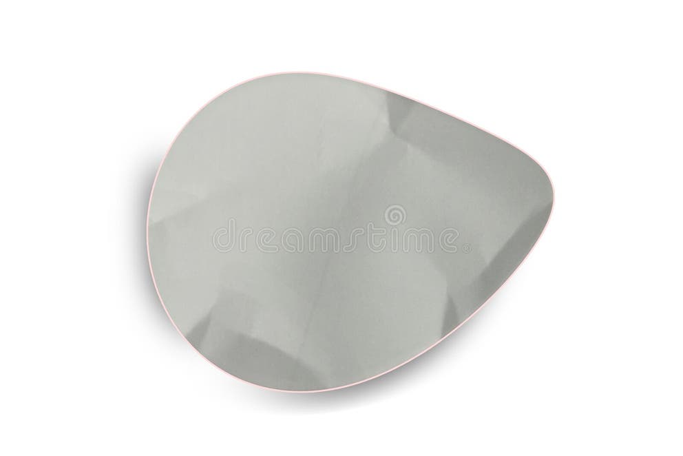 Blank Crumbled Paper Sticker Texture Stock Photo - Image of creased ...