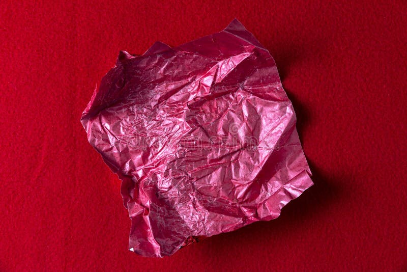 Crimpled Candy Wrapper