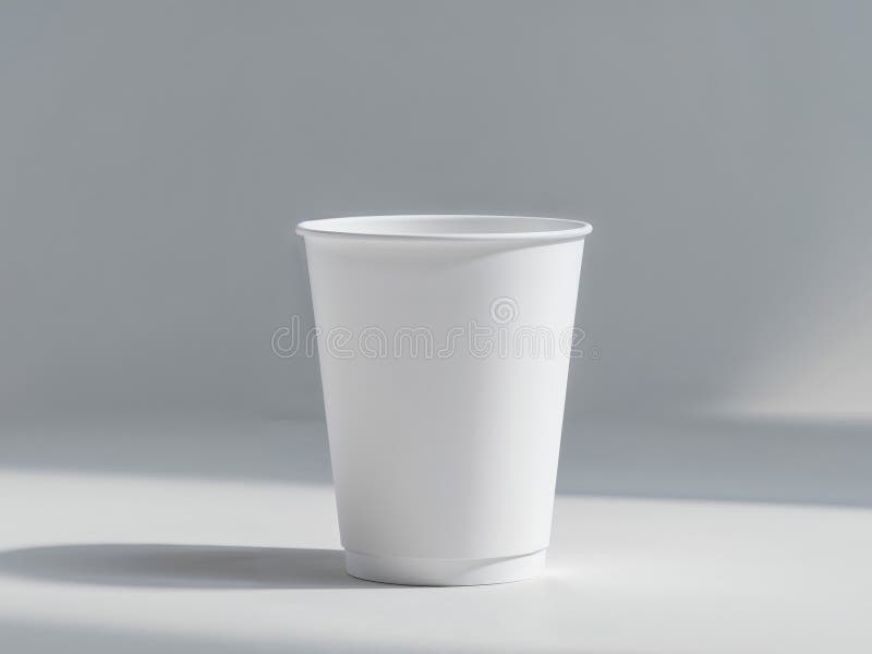 Blank Cup Ready for Custom Design or Branding Stock Illustration ...