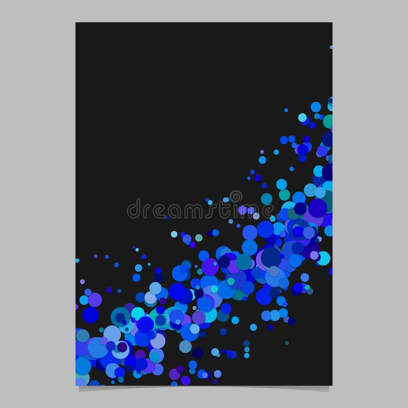 Blank Curved Abstract Dispersed Confetti Dot Flyer Background Stock ... Blank Curved Abstract Dispersed Confetti Dot Flyer Background Stock ...