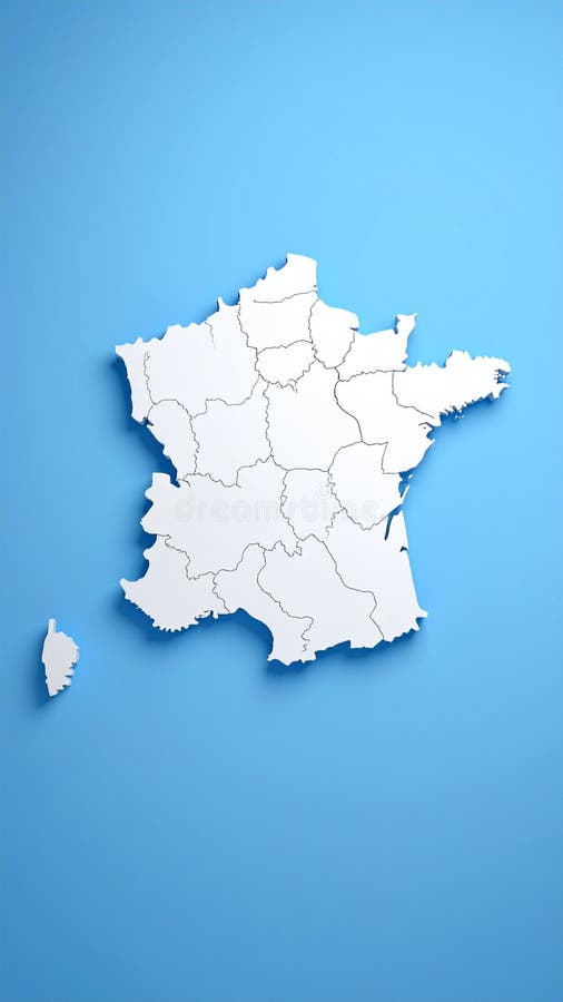 Simple Blue France Map Background Stock Illustrations – 325 Simple Blue France Map Background ...