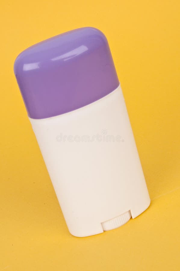 Blank Deodorant Container with a Purple Top Stock Image - Image of ...