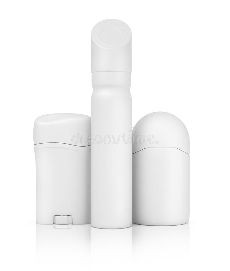 Blank Deodorants and Spray Tubes. Stock Photo - Image of information ...