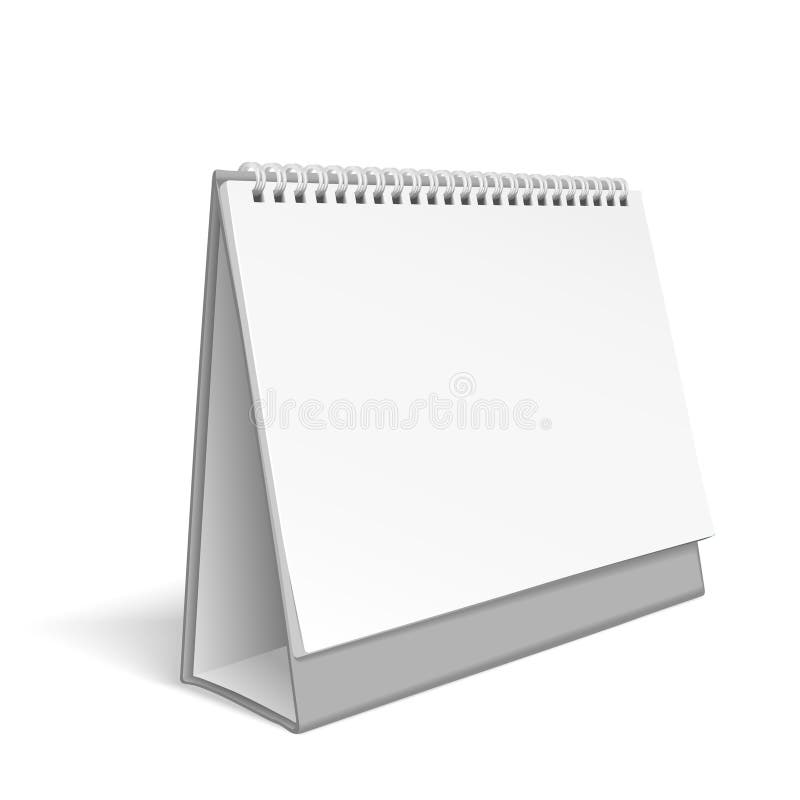 Blank Desktop Calendar Stock Illustrations – 2,356 Blank Desktop ...