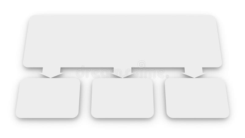 Blank Diagram Of Classification Royalty Free Stock Photography - Image ...