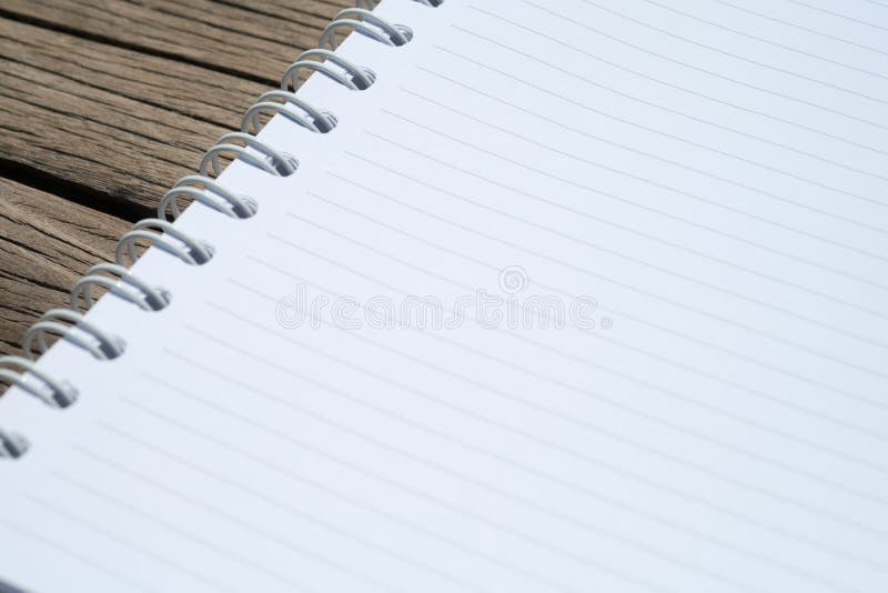 Blank diary on desk stock image. Image of diary, page - 54505345