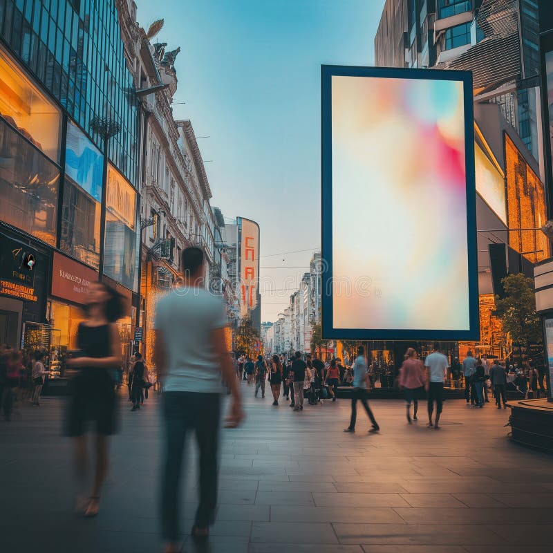 DIGITAL SIGNAGE Text on Green-black Lines Stamp Sign Stock Illustration ...