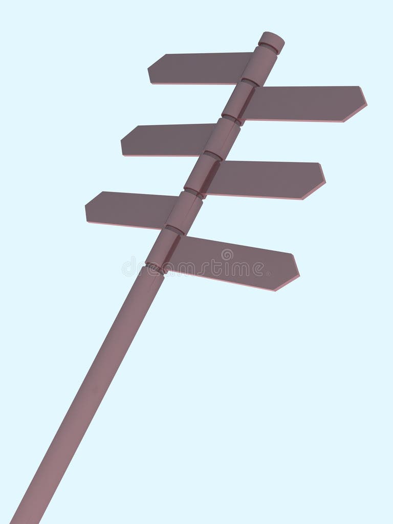 Blank Directional Sign Stock Illustrations – 13,238 Blank Directional ...