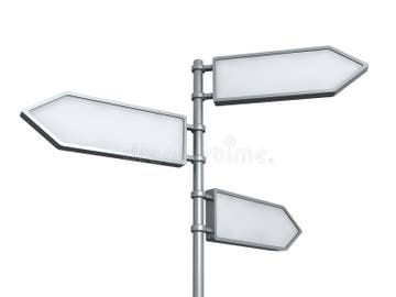 Blank Directional Sign Stock Illustrations – 11,176 Blank Directional ...