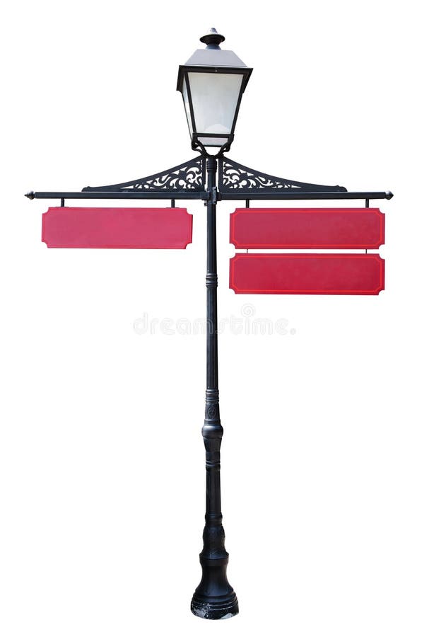 Blank Directional with Space for Customized Wording Stock Illustration ...