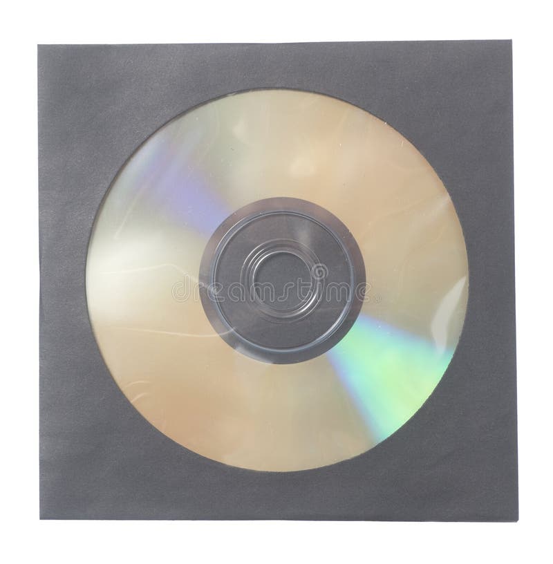 Blank DVD CD case and disc stock photo. Image of circle - 111587706