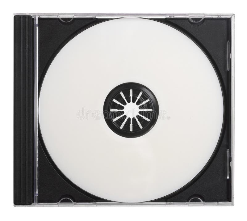 Blank DVD CD with Path stock photo. Image of plastic - 15686526