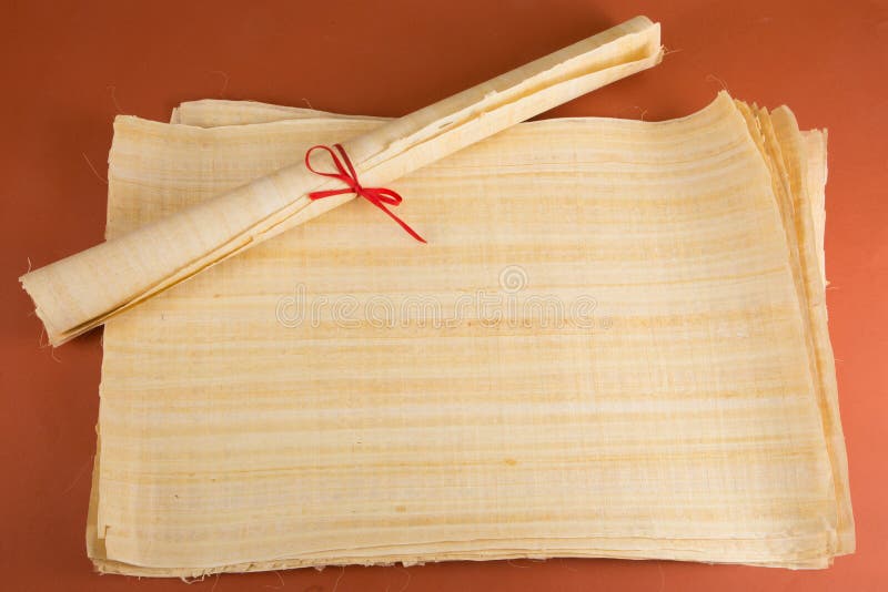 Blank Egyptian papyrus stock image. Image of material - 36774031