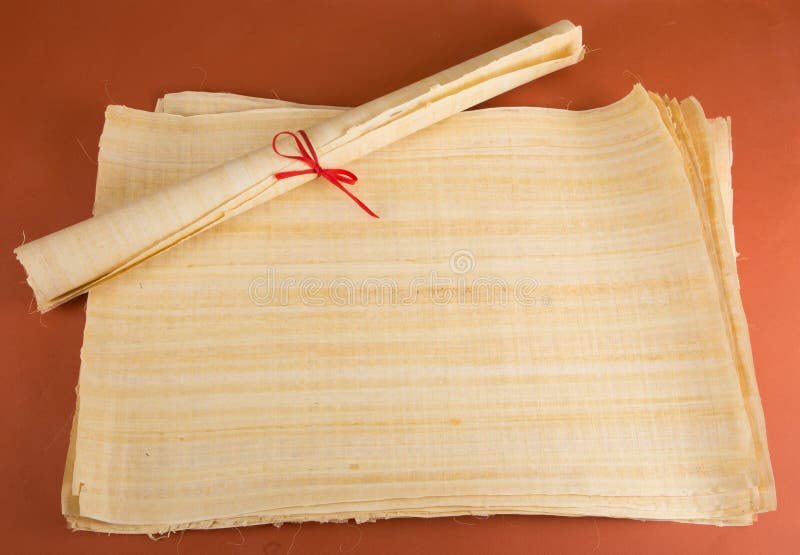 Egyptian papyrus message stock photo. Image of egyptian - 36805058