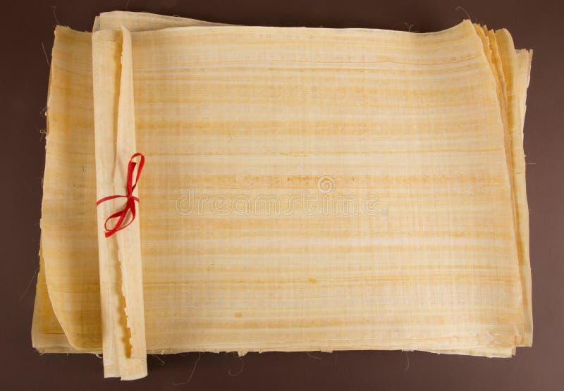 Egyptian papyrus message stock photo. Image of egyptian - 36805058