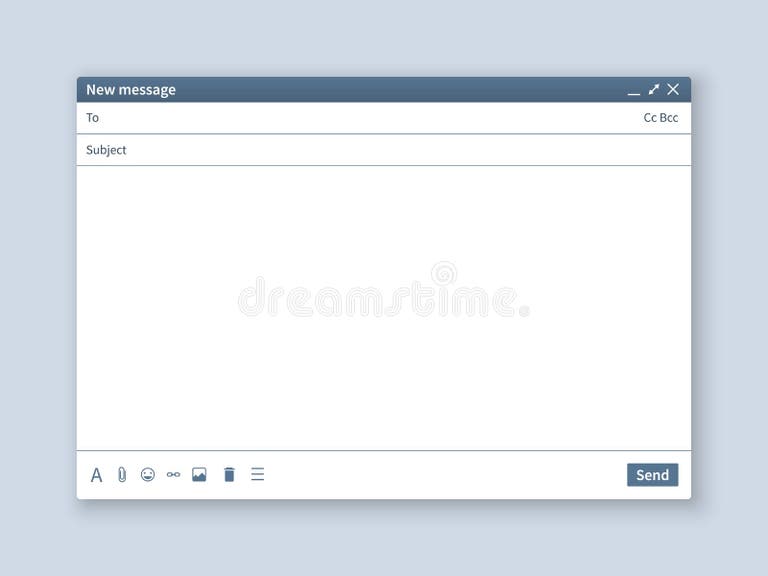 Email Mockup Stock Illustrations – 7,430 Email Mockup Stock ...