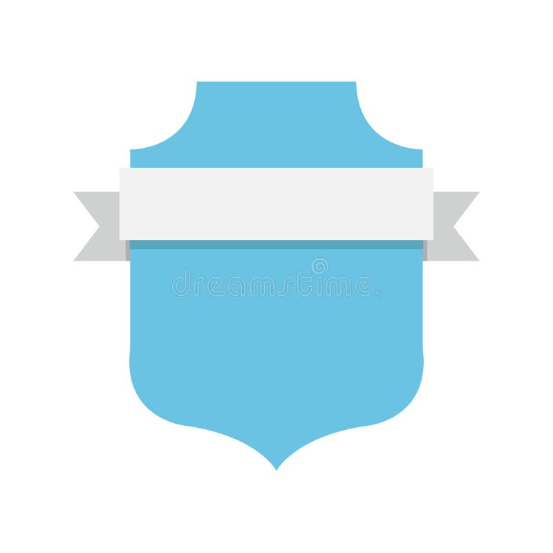 Blank emblem label stock illustration. Illustration of badge - 79624463