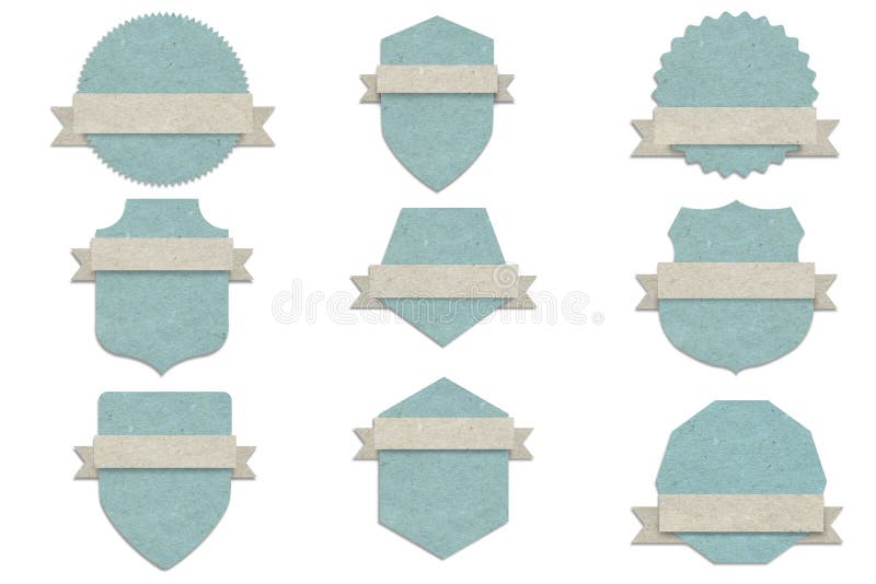 Blank Emblem Label ,paper Design for Web ,Stickers, Tags Stock ...