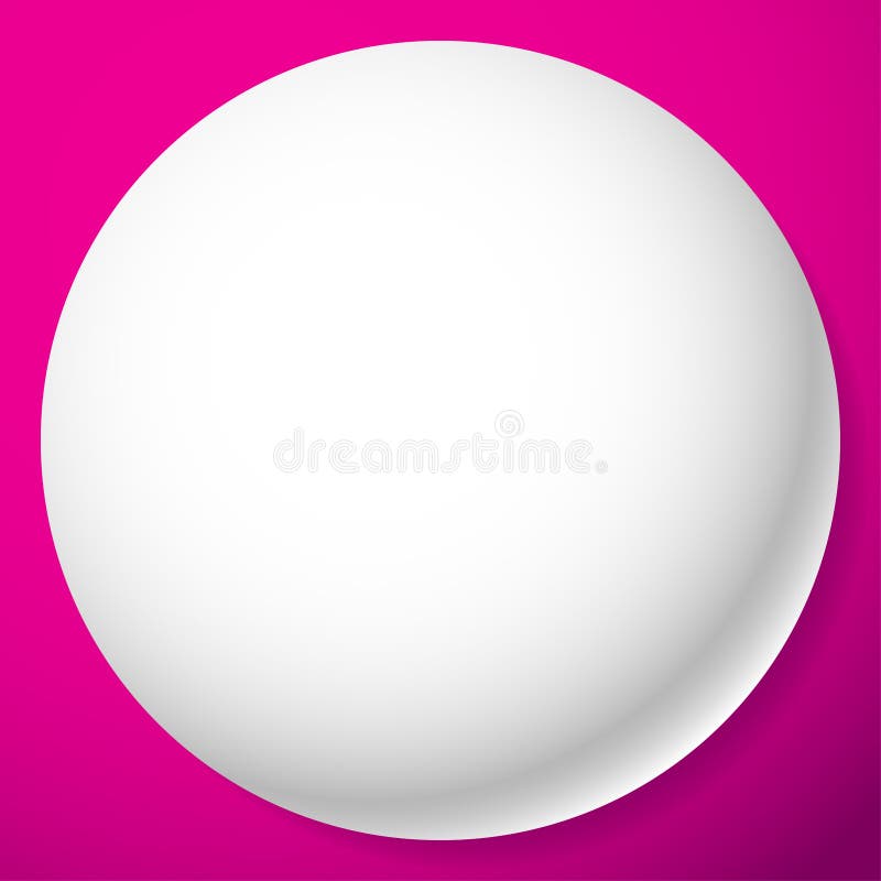 Blank, Empty Circle, Orb and Sphere Button, Badge, and Pin Shape Design ...